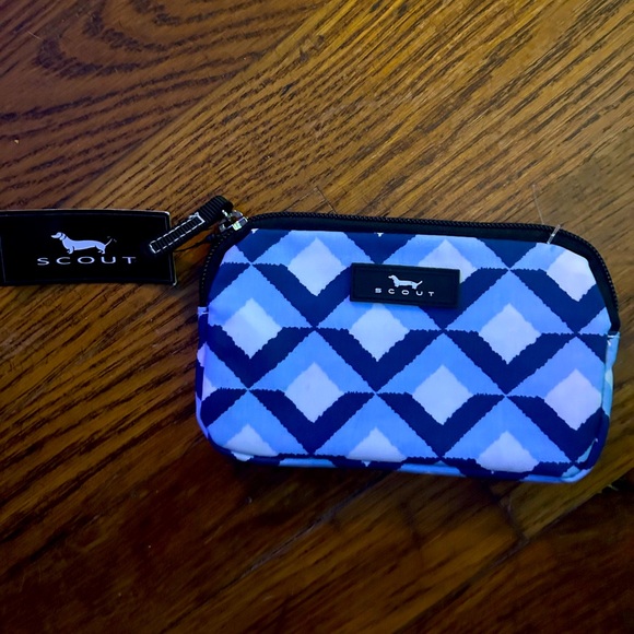 Scout | Bags | Scout Blue And White Just In Case Catch All Pouch Small ...